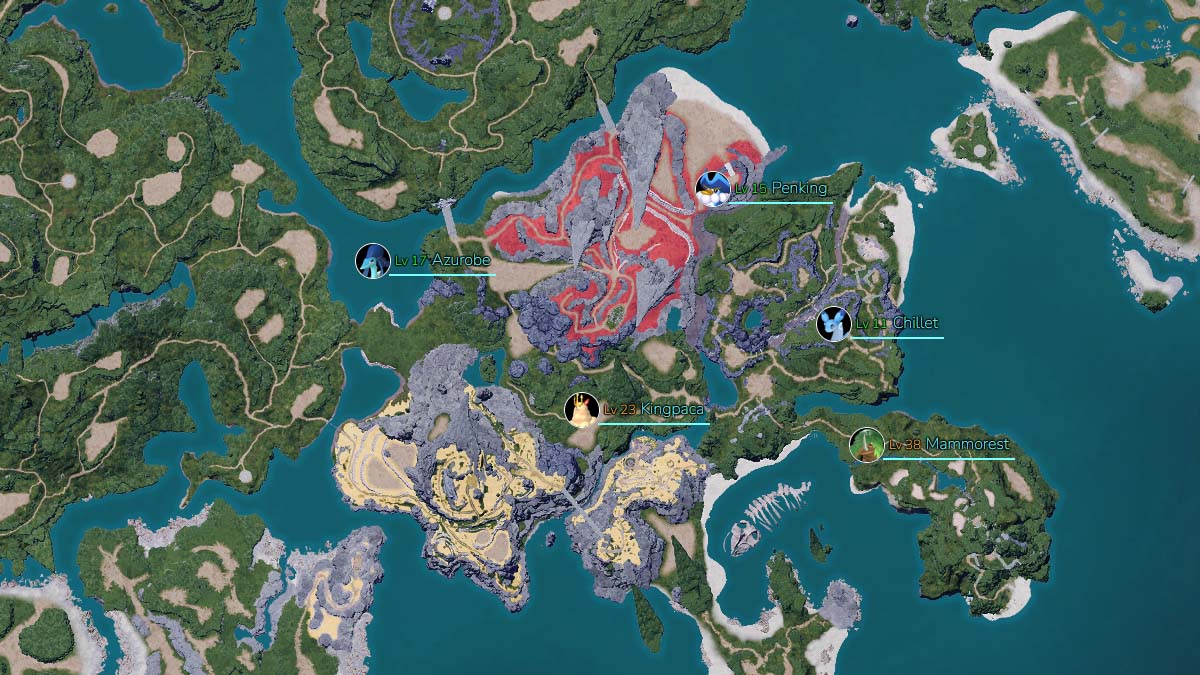 All Alpha Pal Boss Locations in Palworld (With Maps and Coordinates ...