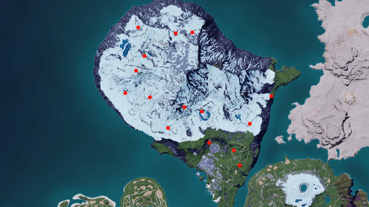 Where to Find All Dungeon Locations in Palworld (With Maps and ...