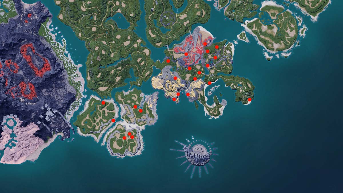 Where to Find All Dungeon Locations in Palworld (With Maps and ...