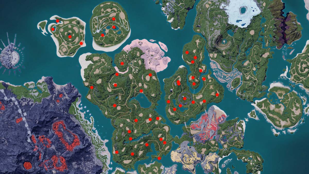 Where to Find All Dungeon Locations in Palworld (With Maps and ...