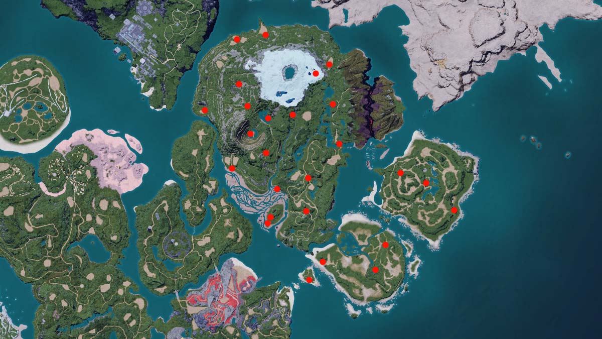 Where to Find All Dungeon Locations in Palworld (With Maps and ...