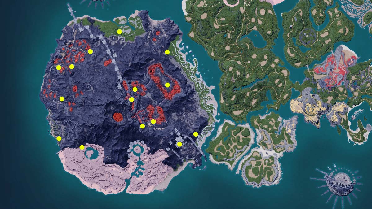 Where to Find All Dungeon Locations in Palworld (With Maps and ...