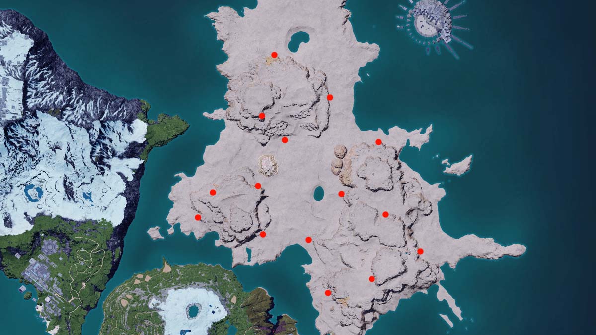 Where to Find All Dungeon Locations in Palworld (With Maps and ...