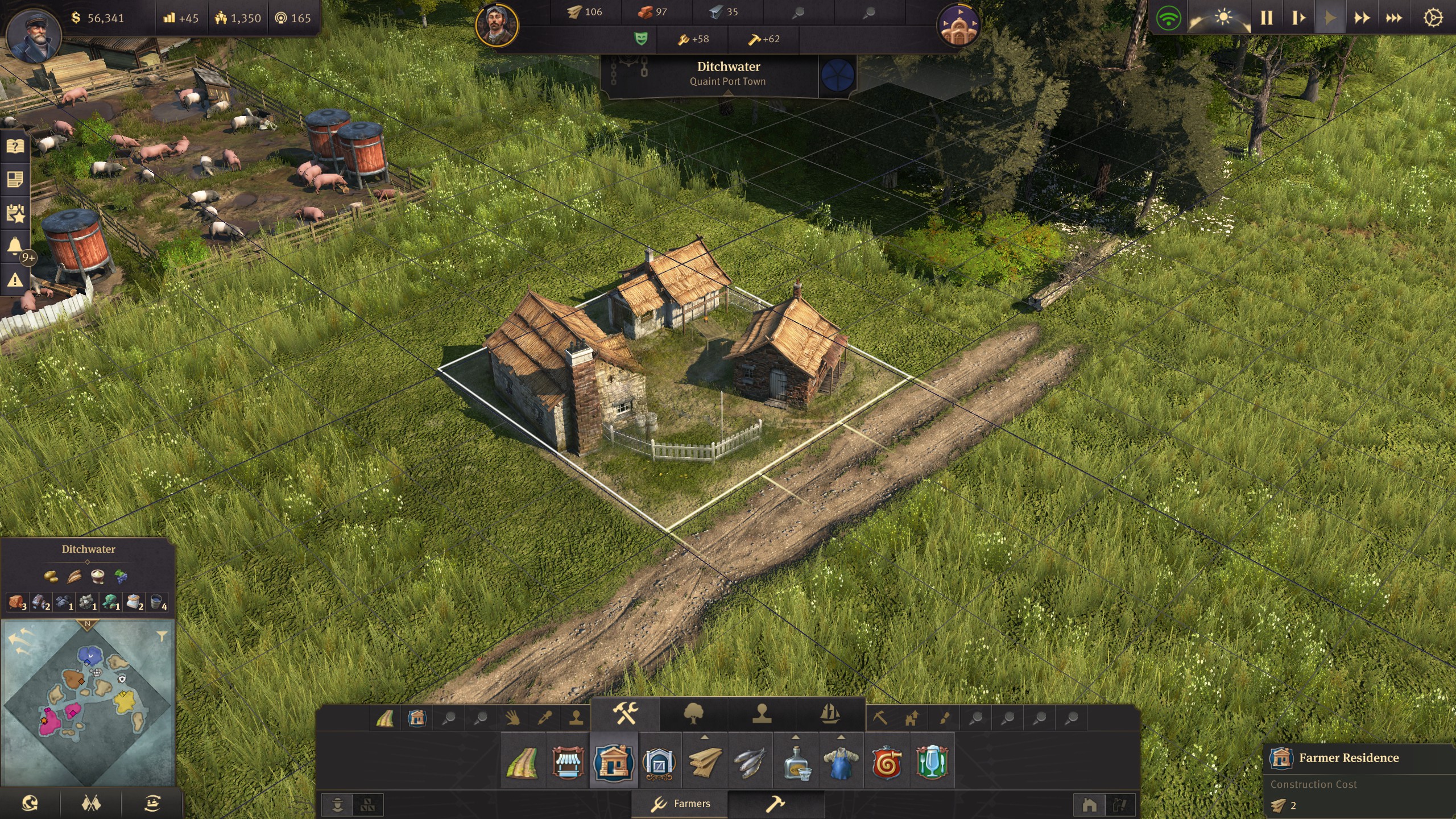 Anno 1800: How to Rotate Buildings – GameSkinny