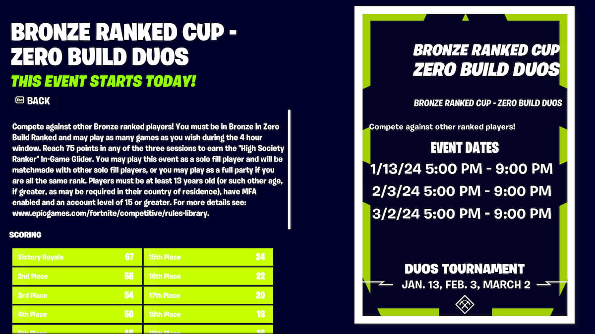How to Join a Fortnite Tournament – GameSkinny