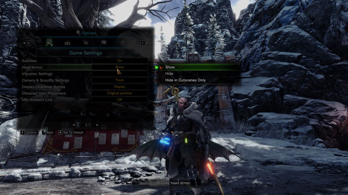 Monster Hunter World: How to Hide Helmets in MHW – GameSkinny