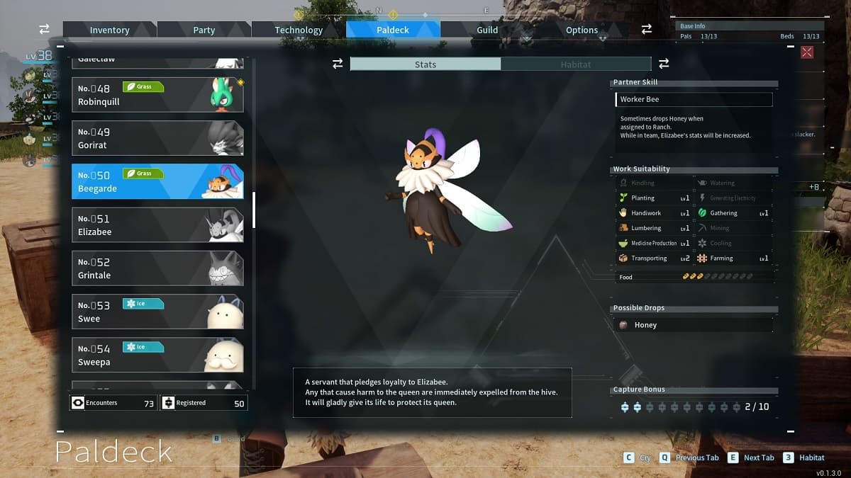 Where to find Beegarde in Palworld: Beegarde Locations, Weaknesses, and ...