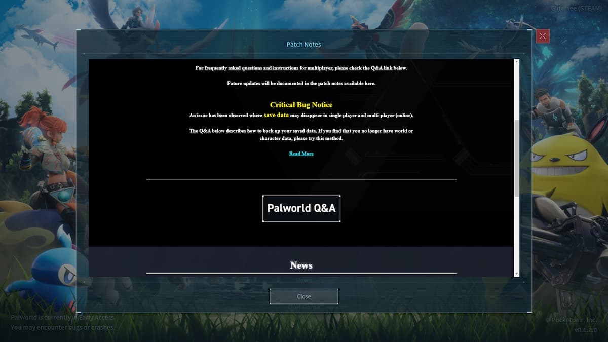 Palworld PC Save File Location Guide: How to Guard Against Server Progress Reset – GameSkinny