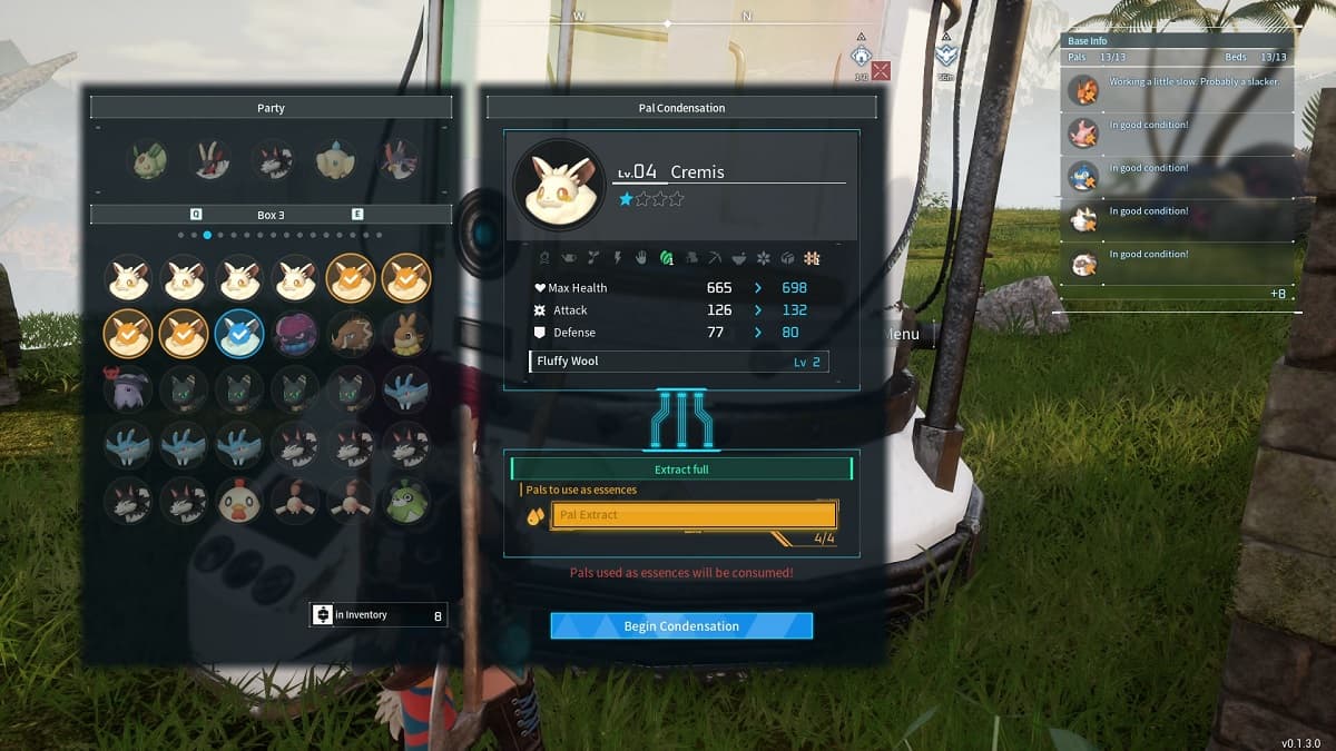 How to Get and Use the Pal Essence Condenser in Palworld – GameSkinny