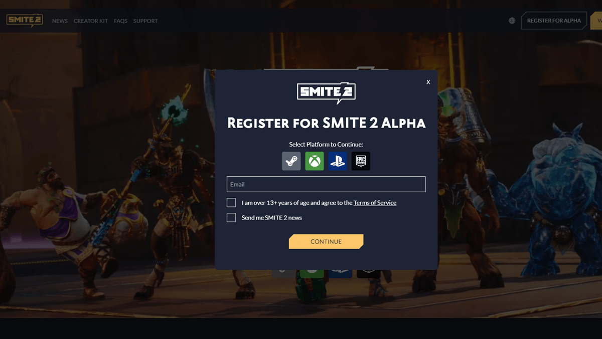 Smite 2 Closed Alpha Playtest: How to Register and Play Early – GameSkinny