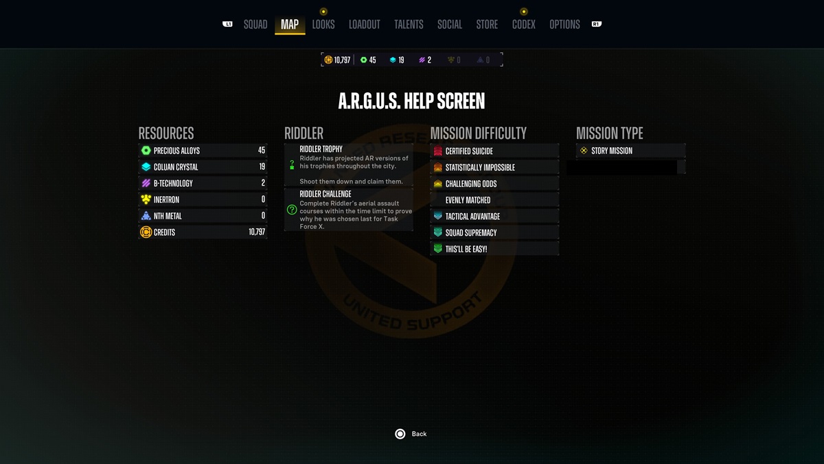 How to Unlock the In Game Map in Suicide Squad Kill the Justice League ...