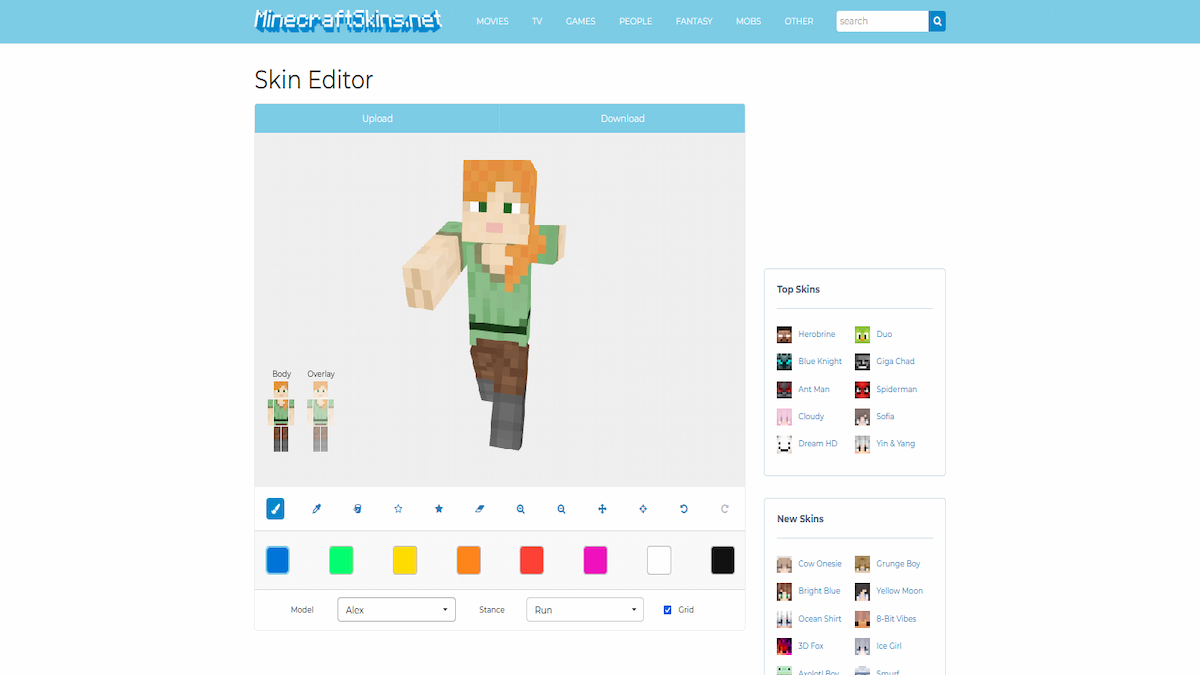 10 Best Minecraft Skin Editors to Make the Most Detailed Custom Skins ...