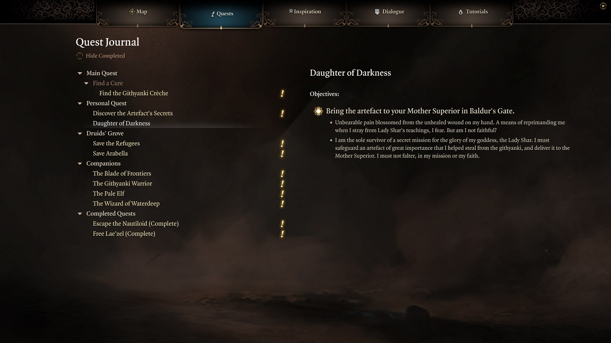 What Shadowheart Sees When Her Hand Hurts is One of the Saddest Parts ...