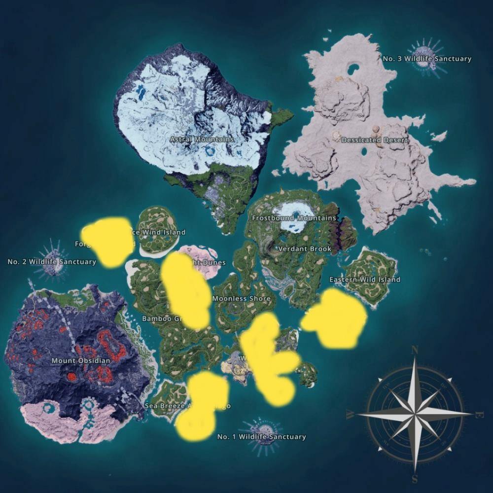 Where to Catch Every Pal in Palworld: All Pal Locations with Maps ...