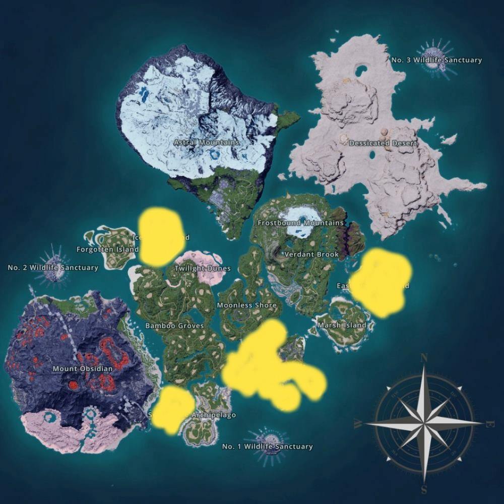 Where to Catch Every Pal in Palworld: All Pal Locations with Maps ...