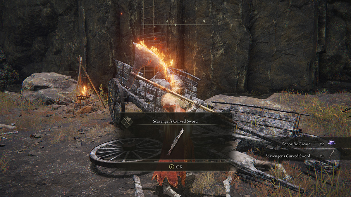 Where to Find the Scavenger’s Curved Sword in Elden Ring – GameSkinny
