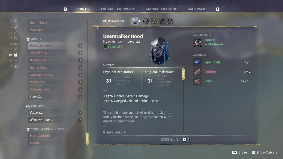 How to Get Padding in Enshrouded – GameSkinny