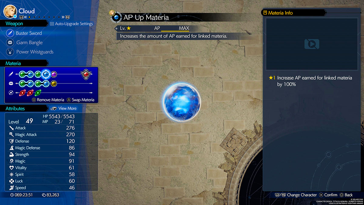 Best Way to Level Up Materia in Final Fantasy 7 Rebirth (FF7 Rebirth ...