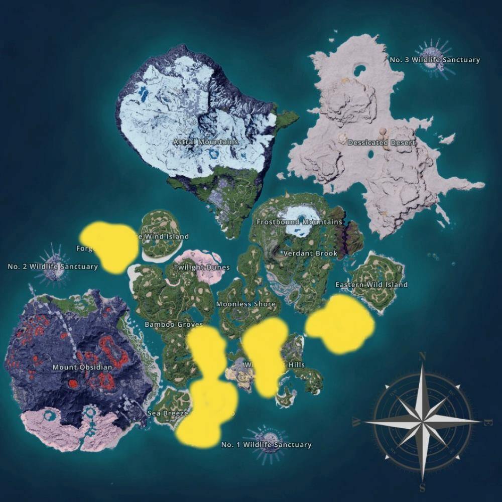 Where to Catch Every Pal in Palworld: All Pal Locations with Maps ...