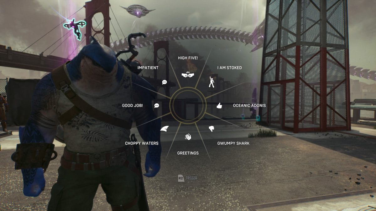 How to Emote in Suicide Squad Kill the Justice League: Taunts, Poses ...