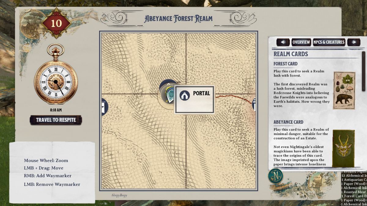 How to Unlock and Use the Antiquarian Card in Nightingale – GameSkinny