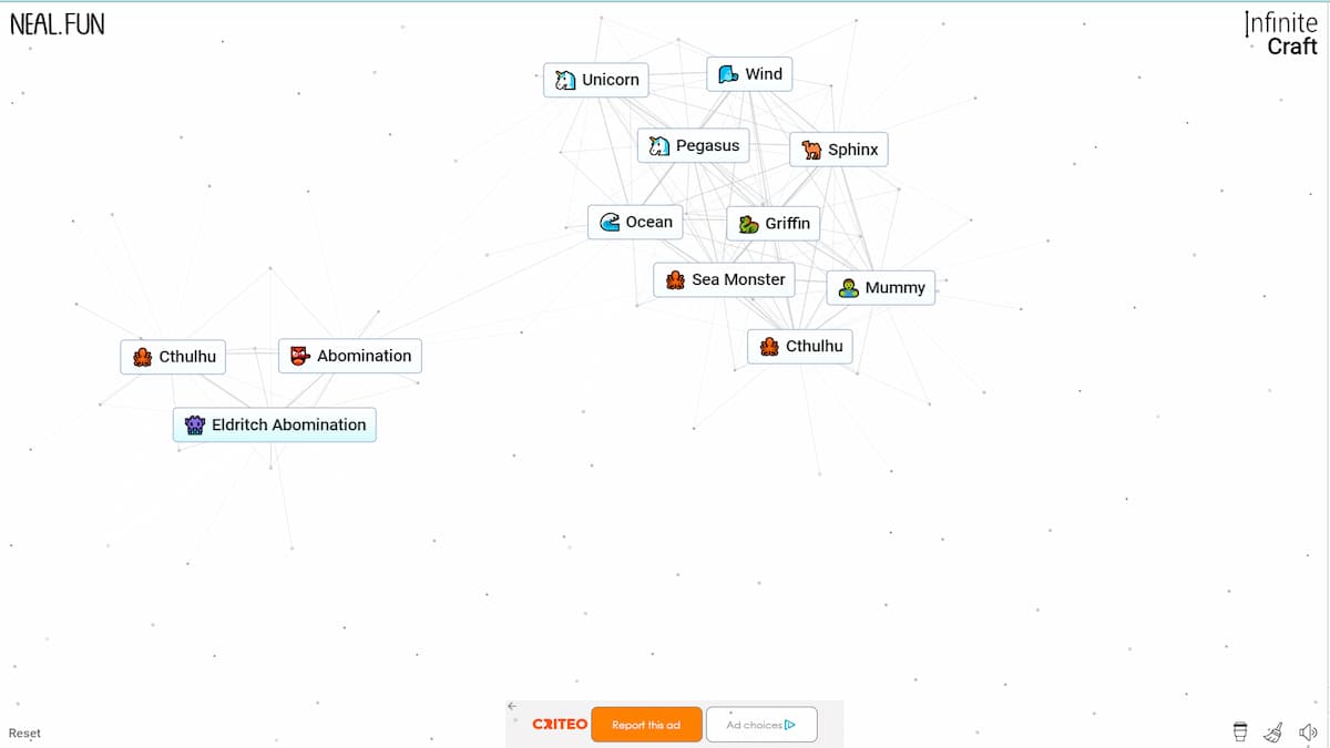 How to Make Cthulhu and Eldritch Abomination in Infinite Craft – GameSkinny