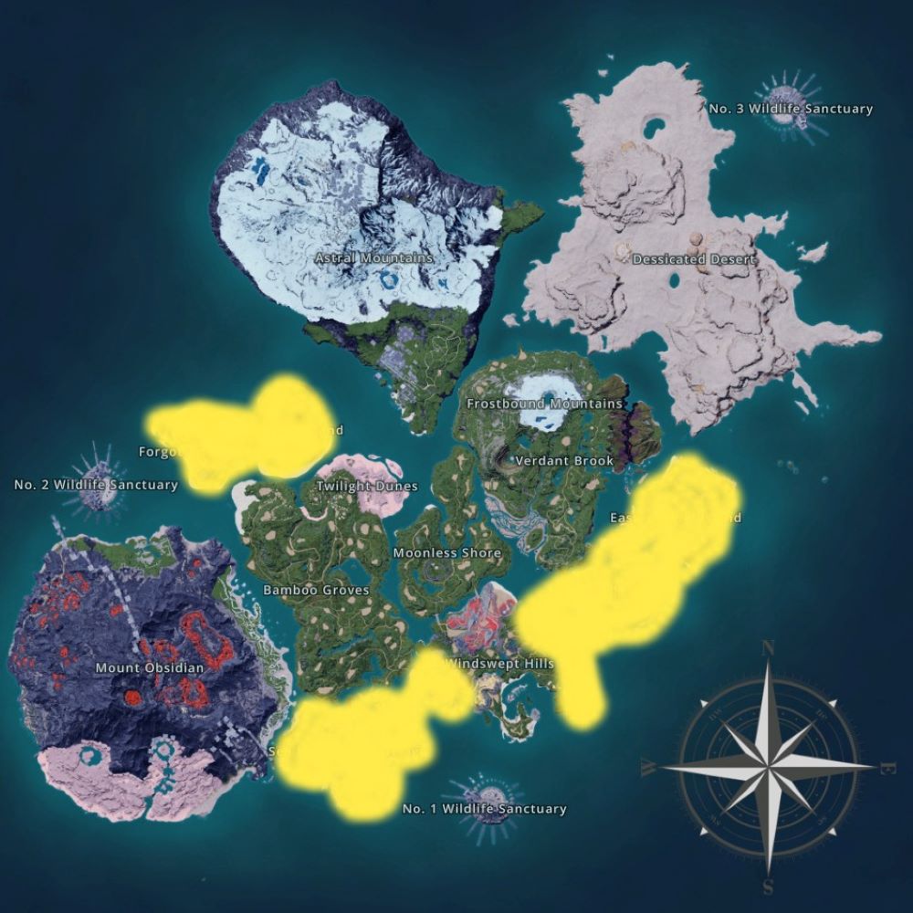 Where to Catch Every Pal in Palworld: All Pal Locations with Maps ...