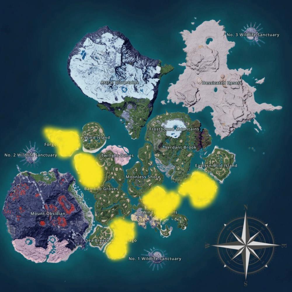 Where to Catch Every Pal in Palworld: All Pal Locations with Maps ...