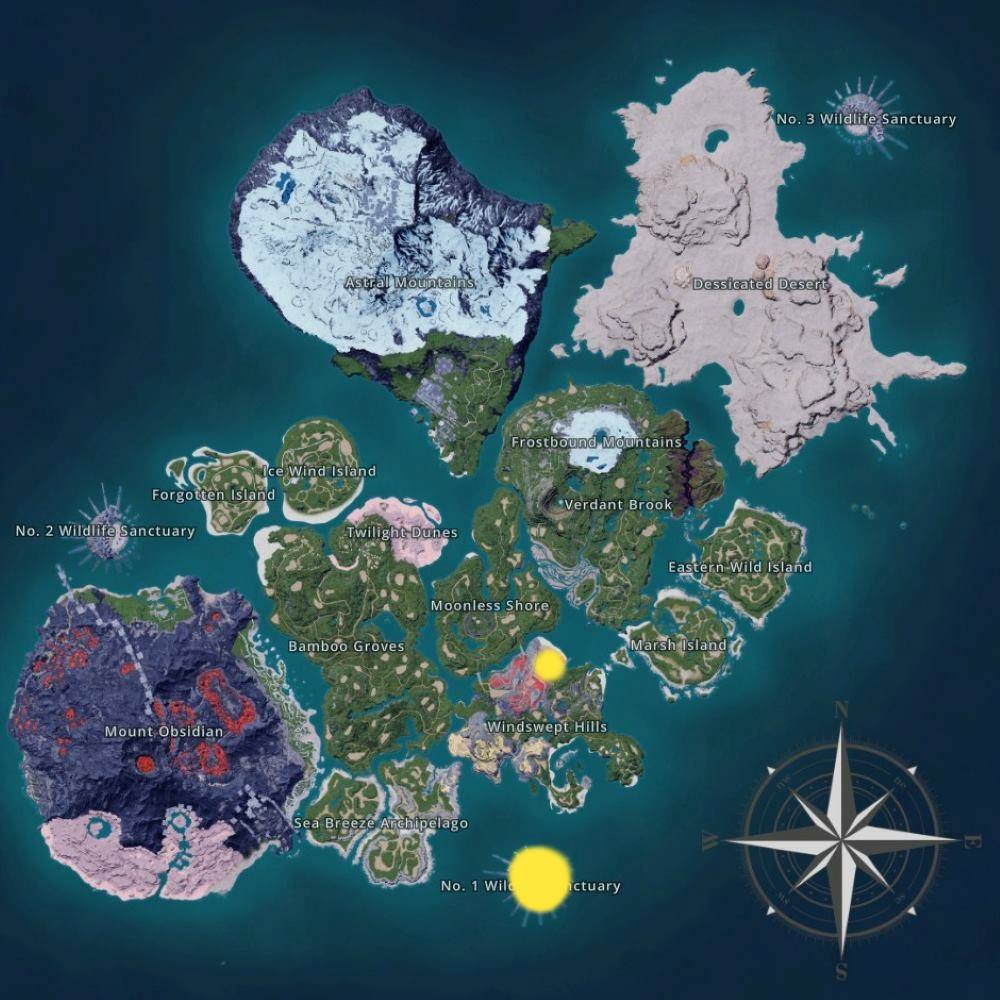 Where to Catch Every Pal in Palworld: All Pal Locations with Maps ...