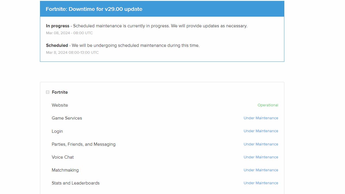 Is Fortnite Down? How to Check Server Status and When It Will Be Back ...
