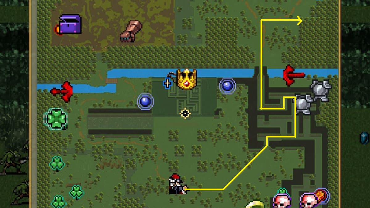 Where to Find Sammy in Vampire Survivors: Sammy Location – GameSkinny