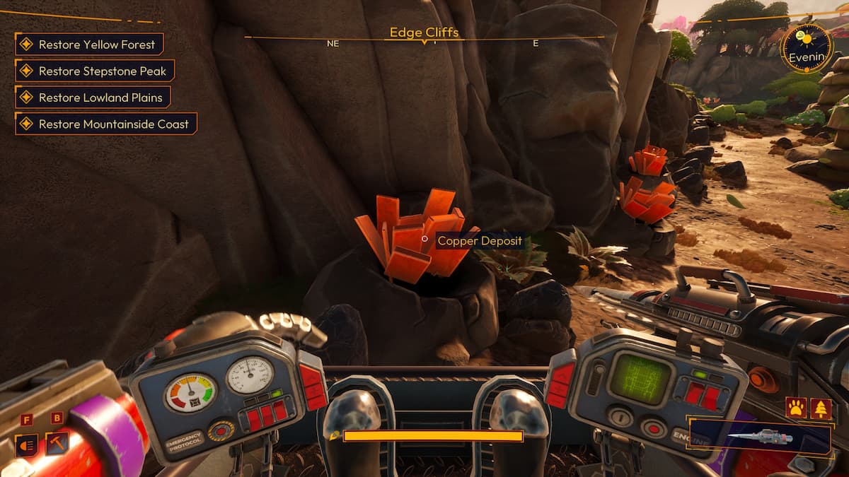 Emplacement de toutes les ressources dans Lightyear Frontier ...