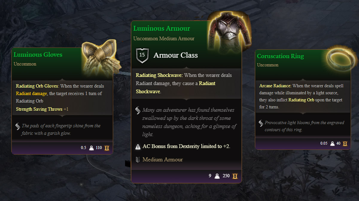 Best Luminous Armor Build in BG3 – GameSkinny