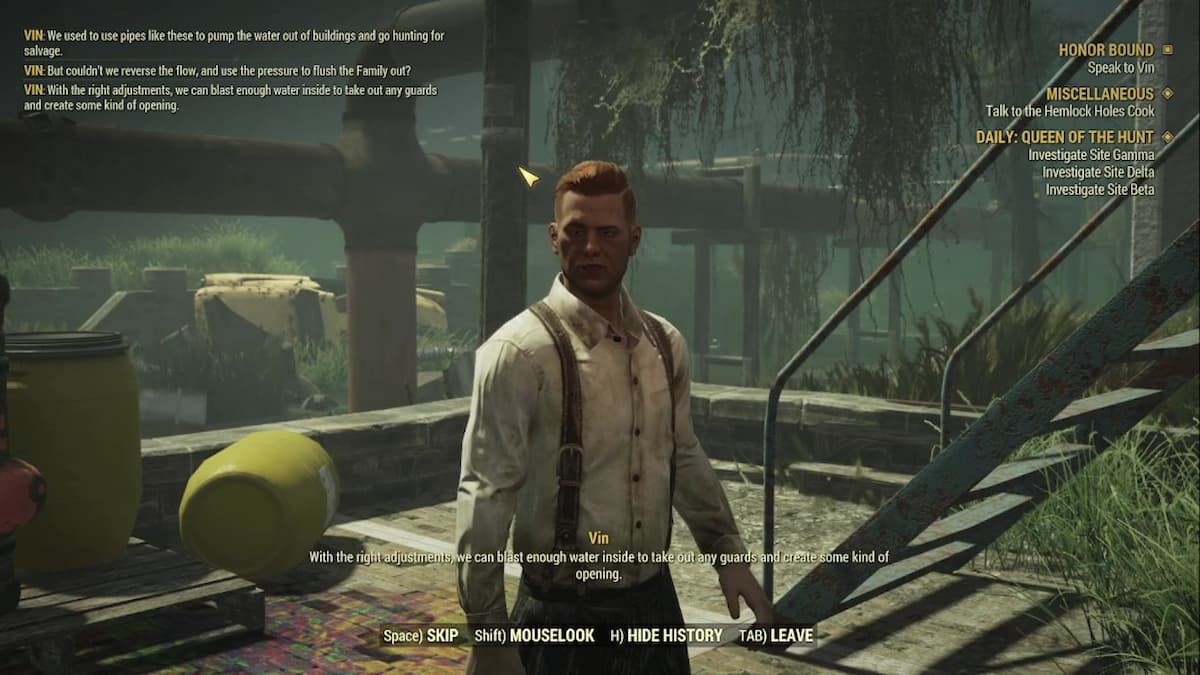 Fallout 76: How to Flood the Lab in Honor Bound – GameSkinny