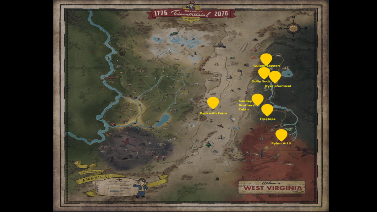 All Gulper Locations in Fallout 76 – GameSkinny