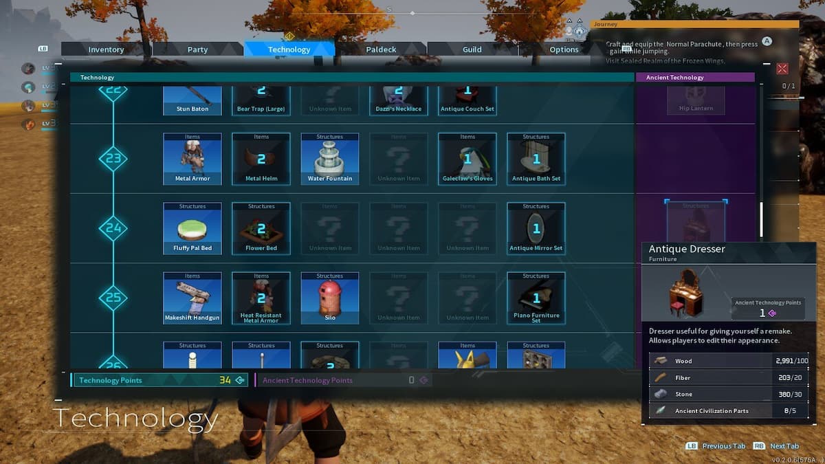 How to Change Your Appearance in Palworld (& Get the Antique Dresser ...