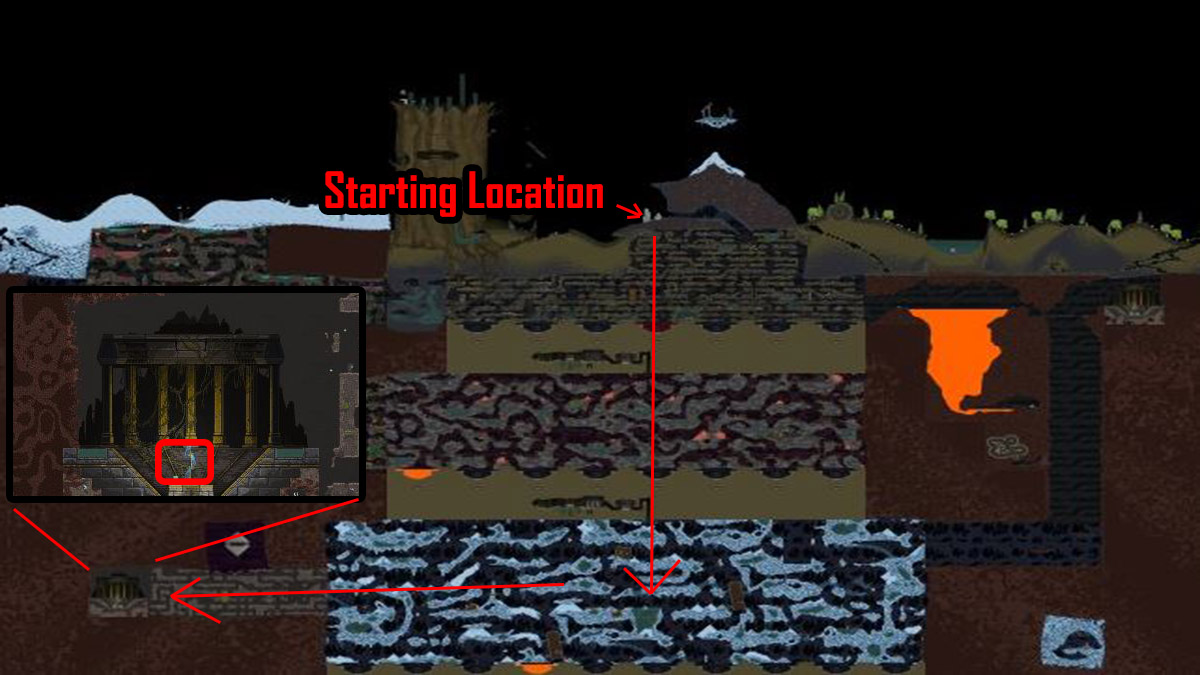 All Noita Orbs Locations – GameSkinny