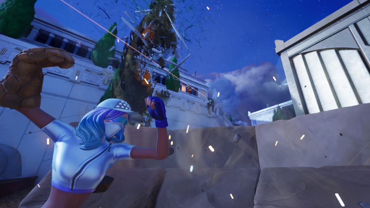 How to Launch an Opponent with Rock Wall in Fortnite – GameSkinny