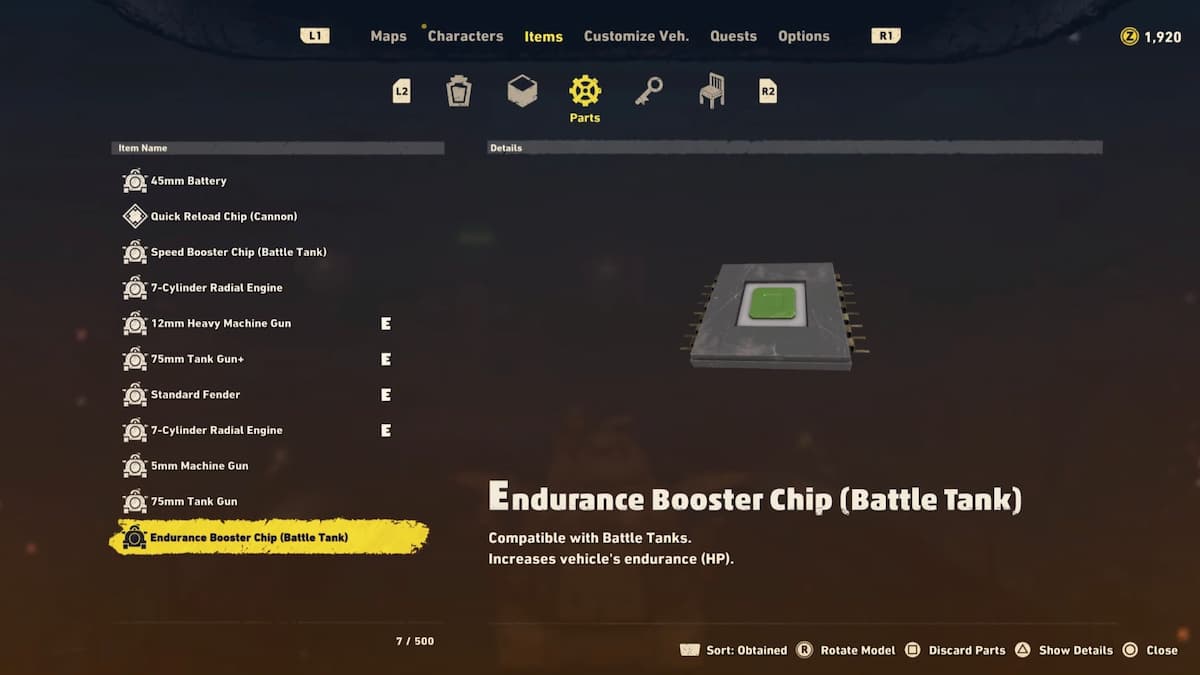 How to Get Endurance Booster Chip (Battle Tank) in Sand Land – GameSkinny