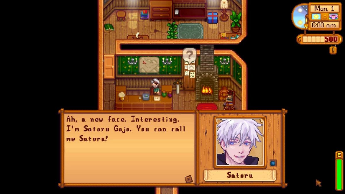 You Can Marry Satoru Gojo With This New Stardew Valley Mod – GameSkinny