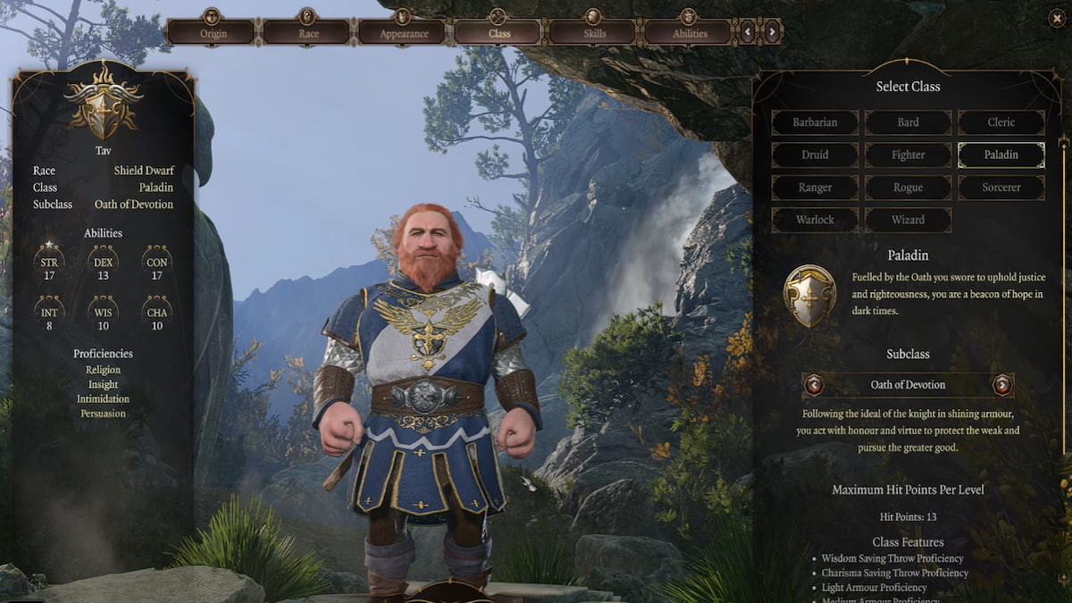Top 5 Best Paladin Races in Baldur’s Gate 3 – GameSkinny