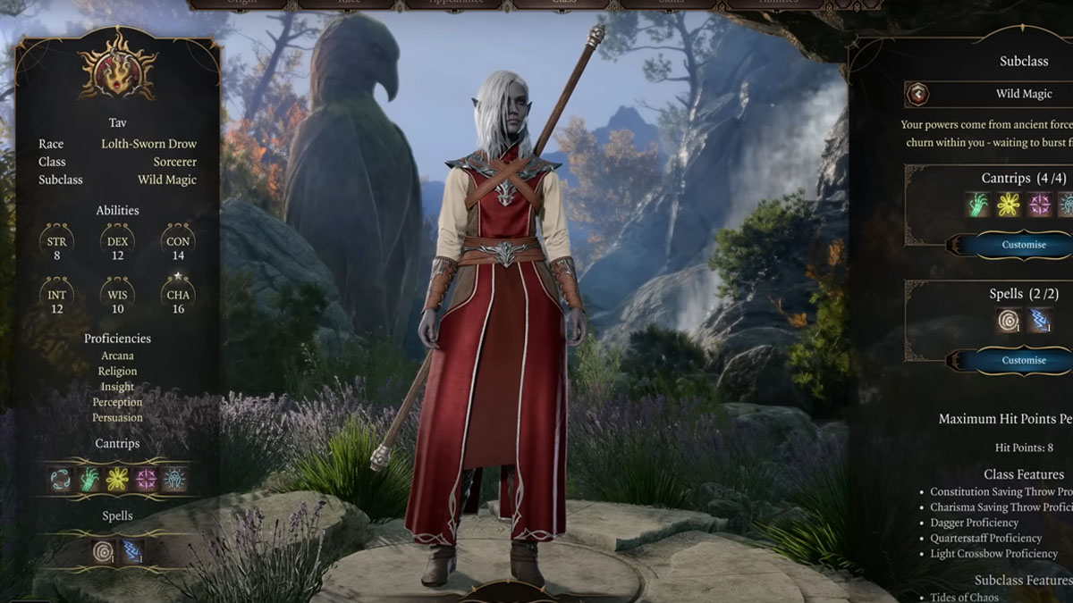 Top 5 Best Sorcerer Races in Baldur’s Gate 3 – GameSkinny