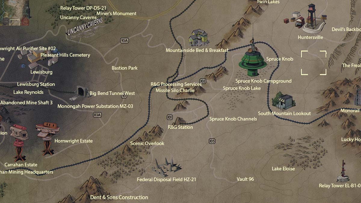 All Mega Sloth Locations in Fallout 76 – GameSkinny
