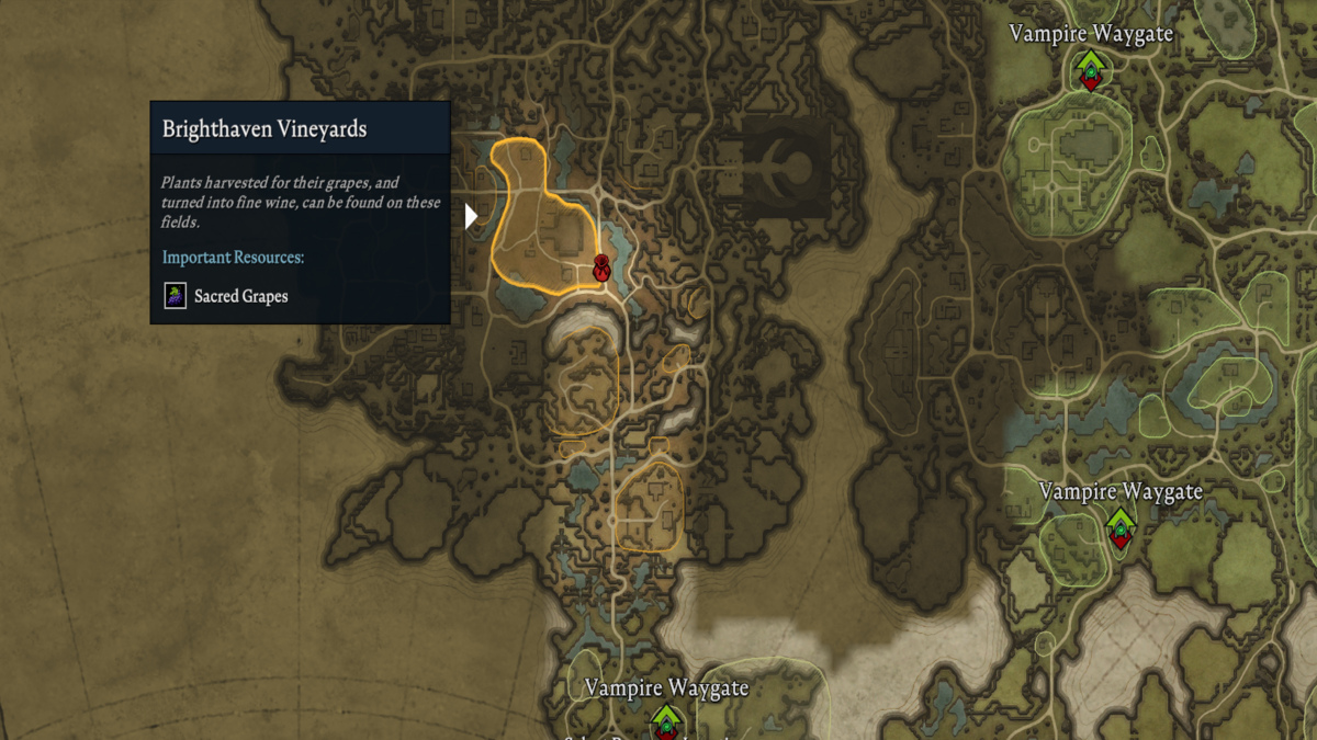 Sacred Grapes V Rising Guide: How to Make Blood Merlot – GameSkinny