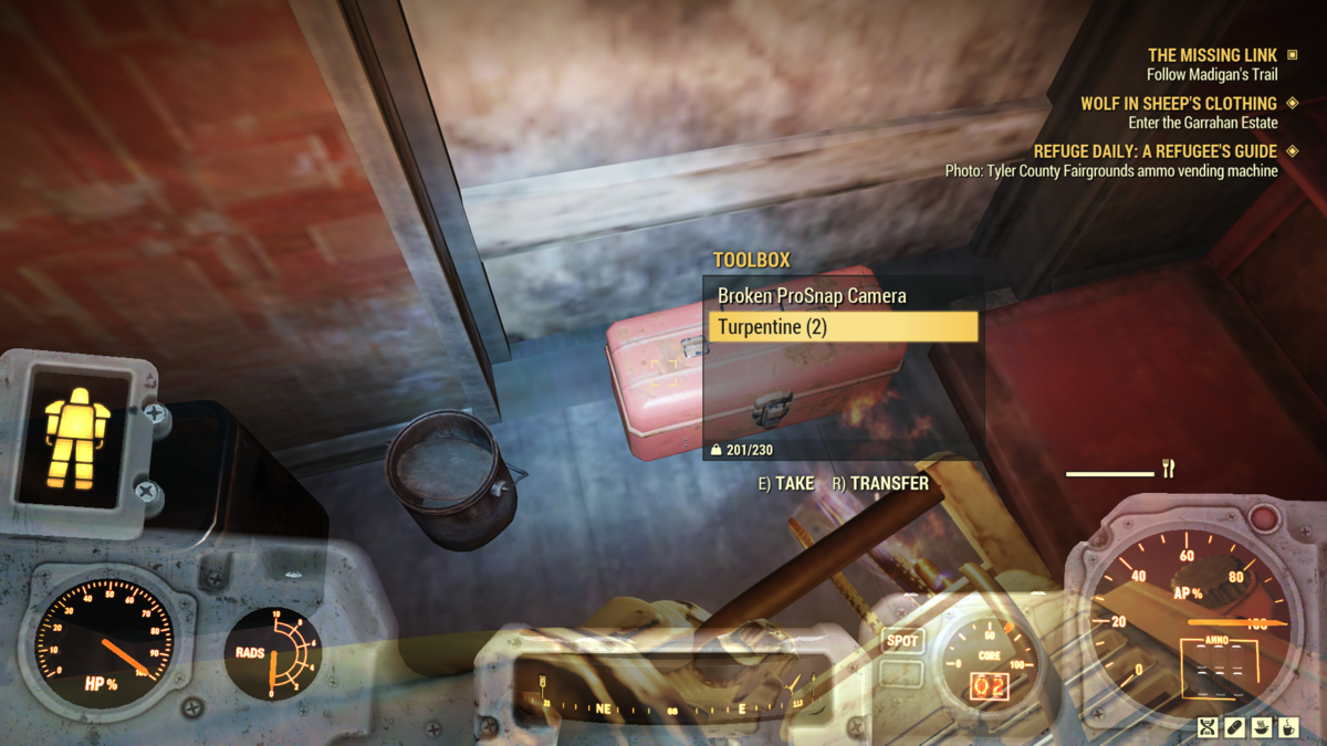 How to Scrap Junk to Produce Antiseptic in Fallout 76 – GameSkinny