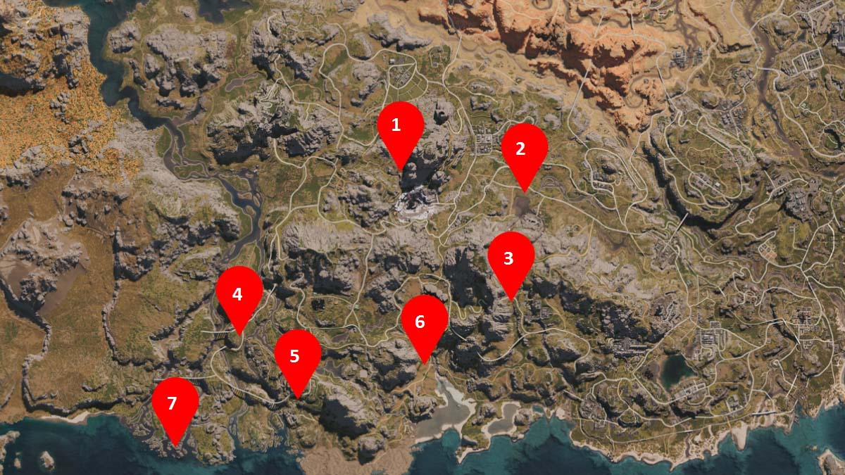 Once Human: All Resource Mine Locations — Aluminum, Silver, Gold ...