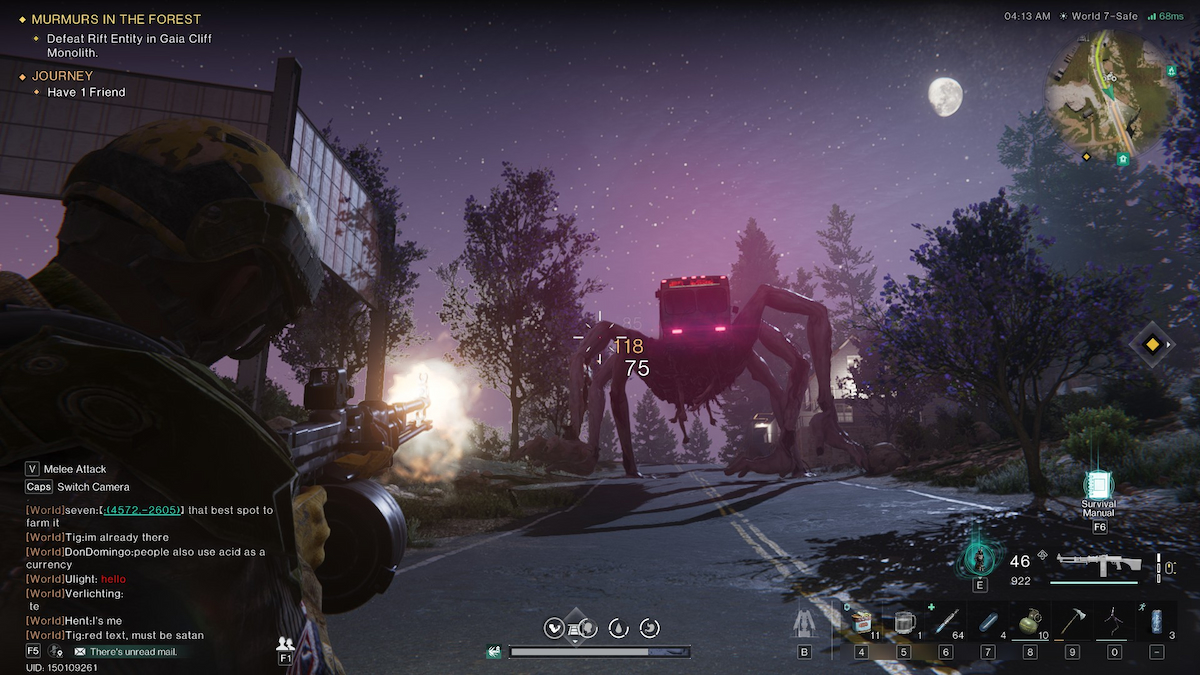 How to Kill the Buss With Legs in Once Human – GameSkinny