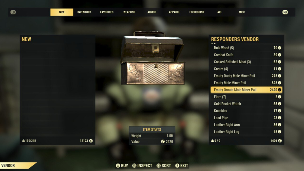 How to Craft Mole Miner Pails in Fallout 76 – GameSkinny