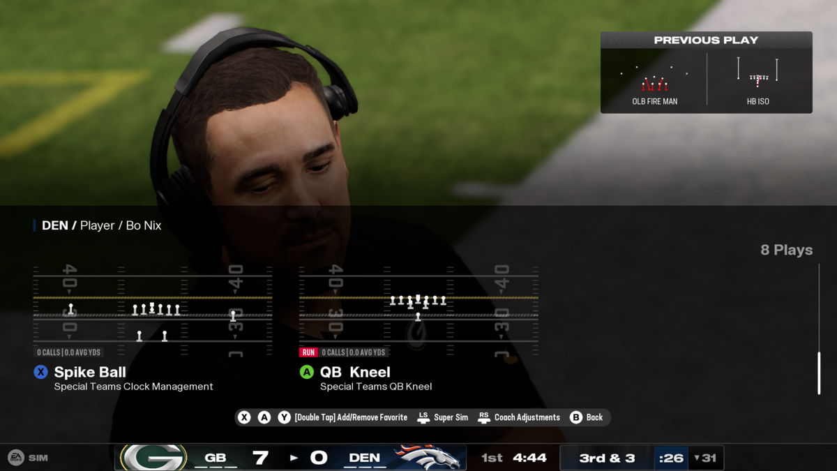 How to Kneel in Madden 25 – GameSkinny