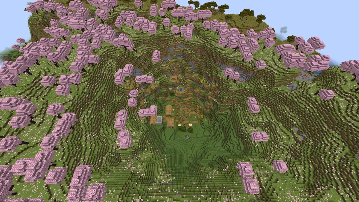 30 Best Minecraft Cherry Blossom Seeds for 1.20.4 – GameSkinny